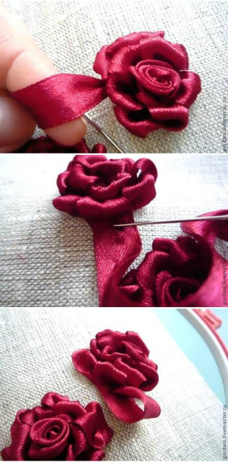 How to Make Beautiful Ribbon Rose