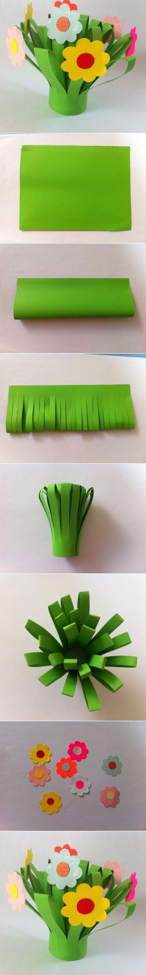 DIY Mother’s Day Paper Flower Bouquet - Cool Creativities