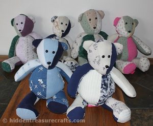 DIY Denim Teddy Bears Using Old Jeans - Page 2 of 2