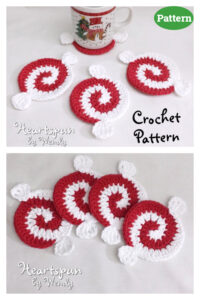 10+ Peppermint Candy Coasters Crochet Patterns - Page 3 of 3