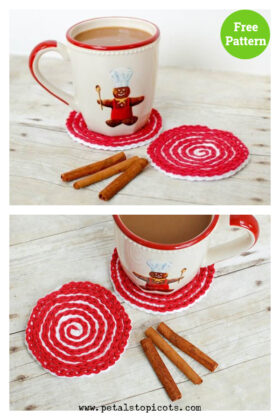 10+ Peppermint Candy Coasters Crochet Patterns - Page 3 of 3