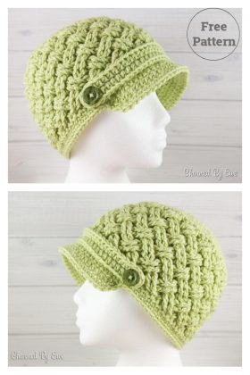 10+ Newsboy Hat Free Crochet Pattern - Page 2 of 3