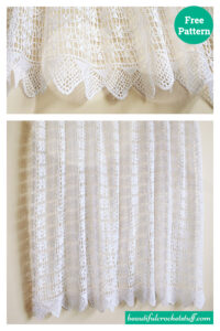7 Window Curtains Free Crochet Patterns - Page 2 of 2