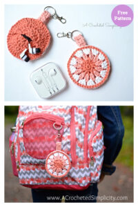 8 Earbud Pouch Free Crochet Pattern - Page 2 of 2