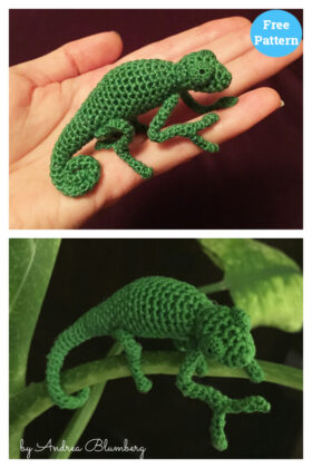 10+ Amigurumi Chameleon Crochet Patterns - Page 3 of 3