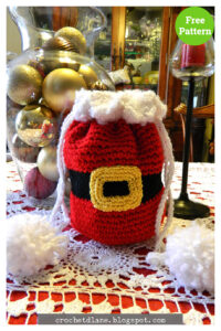 10+ Christmas Gift Sack Bag Free Crochet Patterns - Page 2 of 3