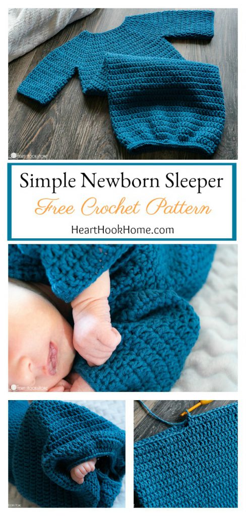 Baby Sleeper Free Crochet Pattern