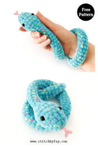 10+ Snake Amigurumi Crochet Patterns FREE & Paid - Page 2 of 3