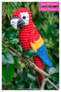 10+ Adorable Parrot Amigurumi Crochet Patterns FREE & Paid