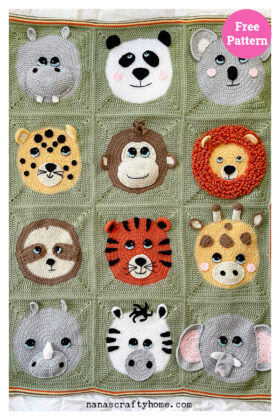 7 Animals Blanket Crochet Patterns - Page 2 of 2