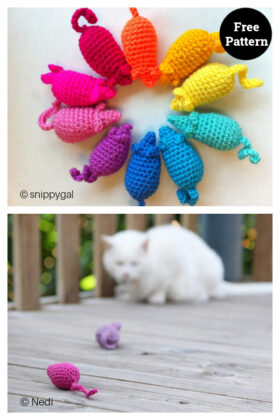 9 Cat Toy Free Crochet Patterns