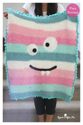 6 Monster Blanket Crochet Patterns