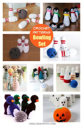 10 Bowling Pin and Ball Set Crochet Patterns - Page 2 of 3