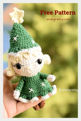 10+ Adorable Christmas Doll Crochet Patterns - Page 3 of 3