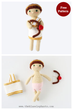 7 Amigurumi Cupid Free Crochet Pattern