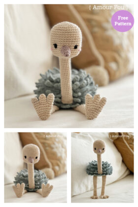 9 Amigurumi Ostrich Crochet Patterns - Page 2 of 2