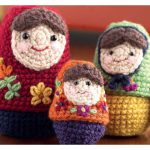 Matryoshka Nesting Dolls Free Crochet Pattern - Cool Creativities