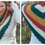 Picot Triangle Scarf Free Crochet Pattern and Video Tutorial - Cool ...