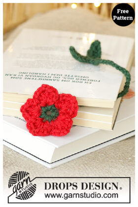 10+ Flower Bookmark Crochet Patterns
