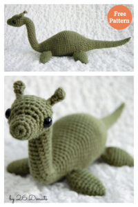 6 Loch Ness Monster Amigurumi Crochet Patterns