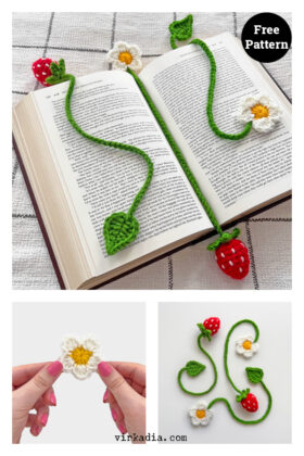 10+ Flower Bookmark Crochet Patterns - Page 2 of 3