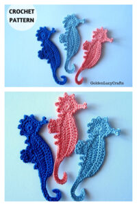 8 Seahorse Applique Crochet Patterns - Page 2 of 2