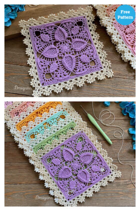 8 Easter Decor Spring Doily Crochet Patterns