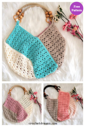 Easy Spring Fling Bag Free Crochet Pattern