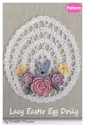 8 Easter Decor Spring Doily Crochet Patterns - Page 2 of 2