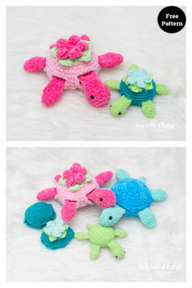 8 Flower Turtle Amigurumi Crochet Patterns - Page 2 of 2