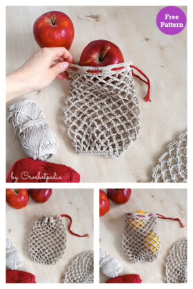 9 Reusable Produce Bag Crochet Patterns