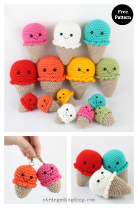 10+ Amigurumi Ice Cream Crochet Patterns