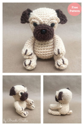 10+ Pug Dog Amigurumi Crochet Patterns - Page 2 of 3