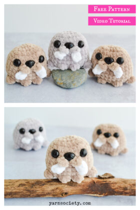 10+ Walrus Amigurumi Crochet Patterns