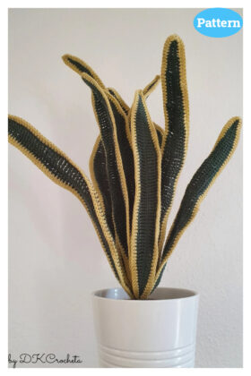 10 Amigurumi Snake Plant Crochet Patterns - Page 2 of 2