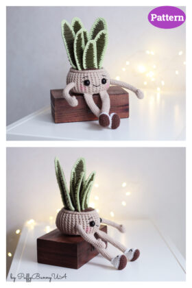 10 Amigurumi Snake Plant Crochet Patterns - Page 2 of 2