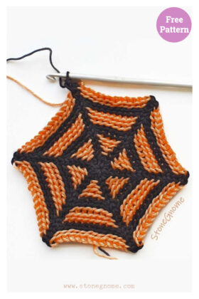 10+ Halloween Spider Web Coaster Crochet Patterns - Page 3 of 3