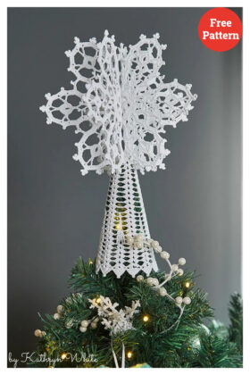 6 Christmas Tree Topper Crochet Patterns