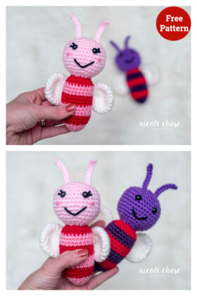 Love Bug Amigurumi Free Crochet Patterns