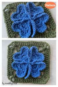 10 Leaf Clover Granny Square Crochet Patterns - Page 3 of 3