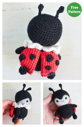 Ladybug Amigurumi Free Crochet Pattern