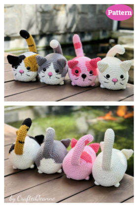 Loaf Cat Amigurumi Crochet Patterns