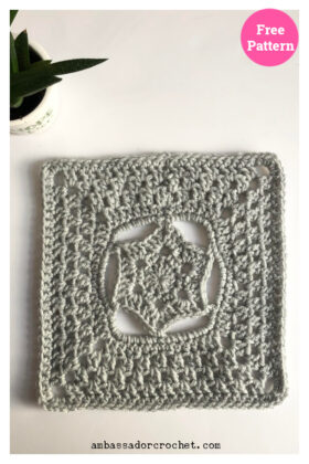 9 Twinkle Star Granny Square Crochet Patterns