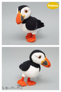8 Amigurumi Puffin Bird Crochet Patterns - Page 2 of 2