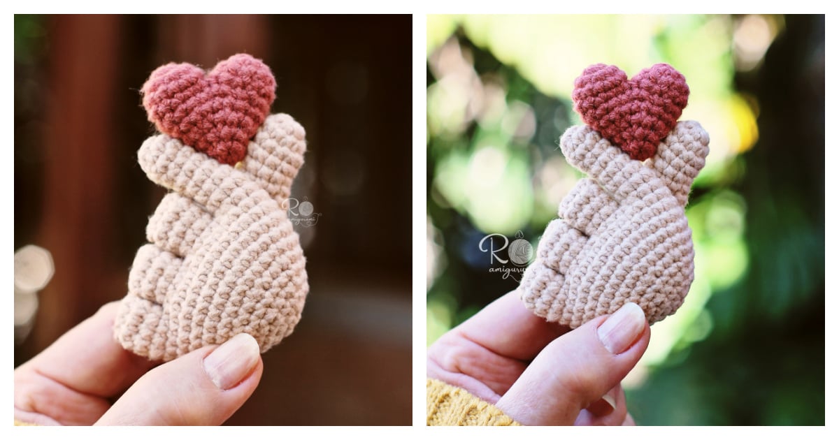 Amigurumi Finger Heart Crochet Pattern