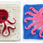Octopus Granny Square Free Crochet Pattern - Cool Creativities