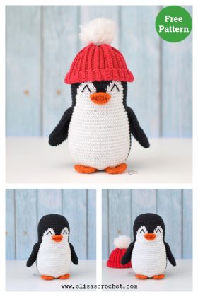 Toby the Penguin Amigurumi Free Crochet Pattern
